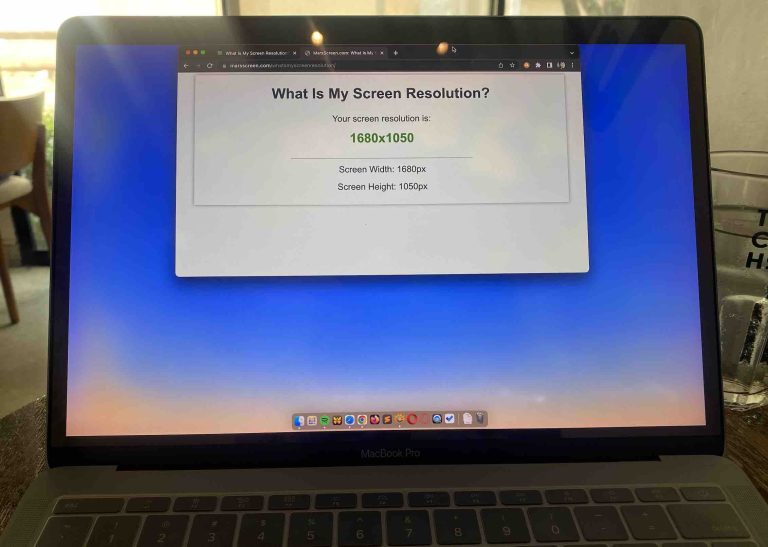 What Is My Screen Resolution? MarsScreen Online Tool - 2025